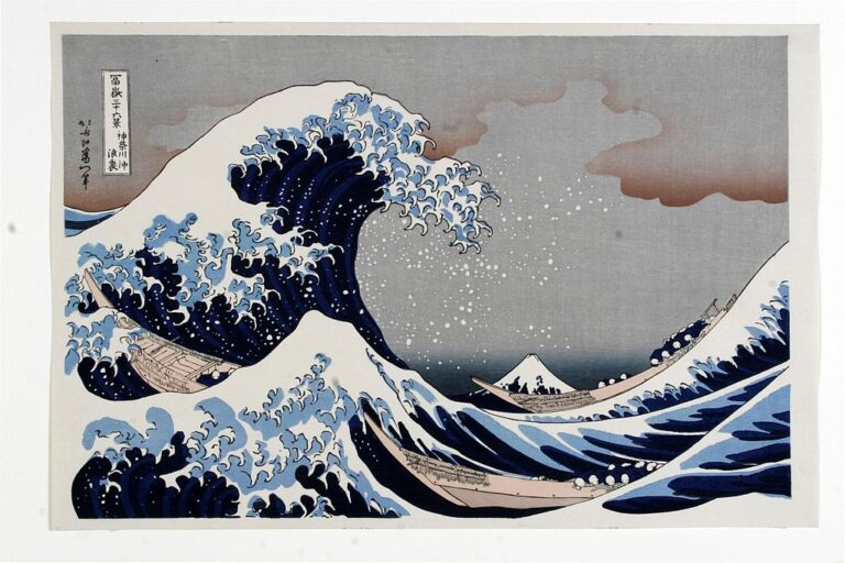 26 images of The Great Wave Off Kanagawa from museums around the world ...